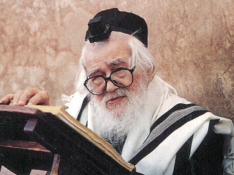 How Meeting Rav Shach Led a University Student to Become a Rabbi ...